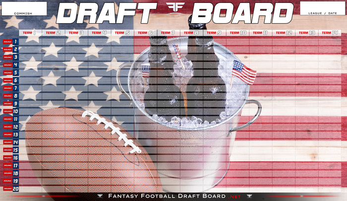 Our Best 2026-2027 Fantasy Football Draft Kits | 10, 12, 14 Team Draft ...