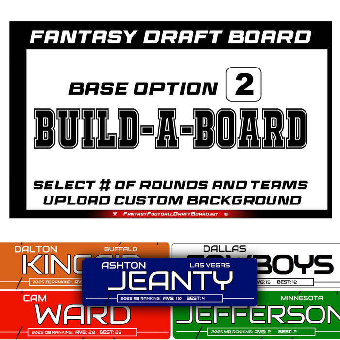Complete 2025-2026 Fantasy Draft Kits | 10, 12, 14 Team Paper Draft ...