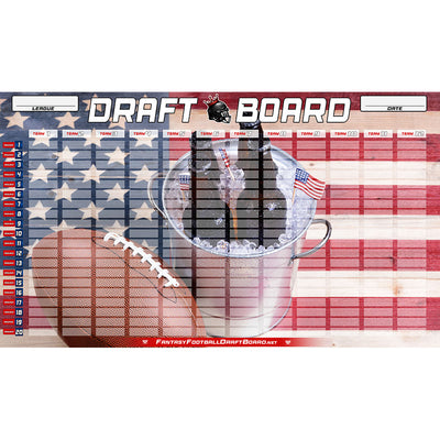 10 Team Fantasy Football Draft Boards | Huge Selection of 10 Team Kits ...