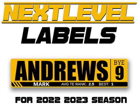 100% Custom Fantasy Football Draft Board | Build-A-Board